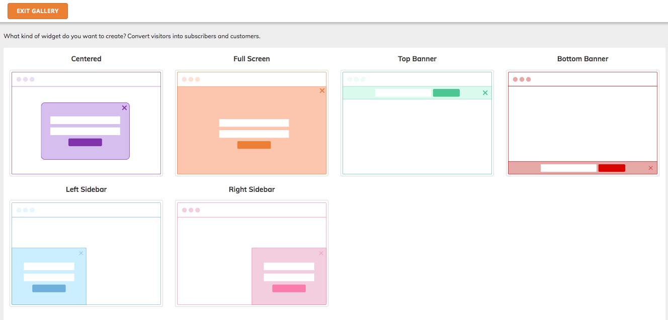 Pop Up Forms – Verticalresponse